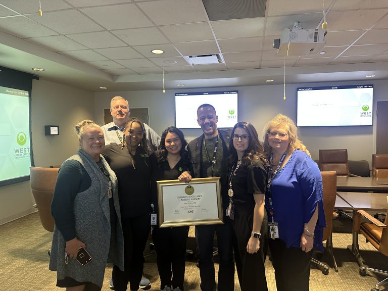 Dr. Ben Abdu Honored for Excellence in Robotic Surgery! - West Cancer ...